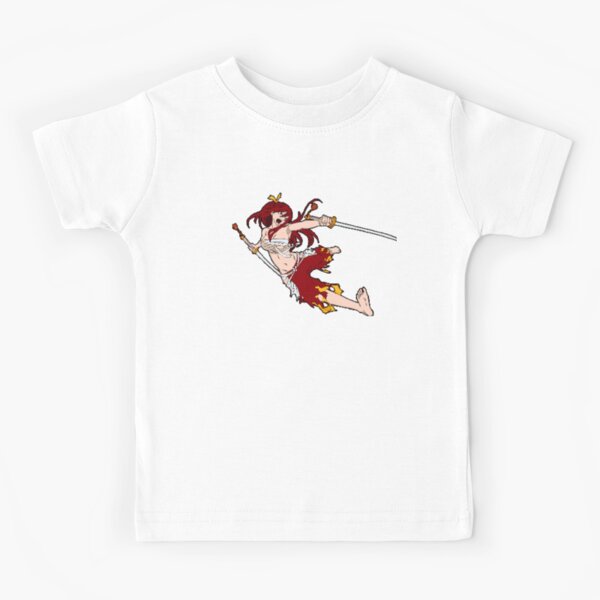 "Erza Scarlet Pixel Art" Kids T-Shirt by owopixels | Redbubble