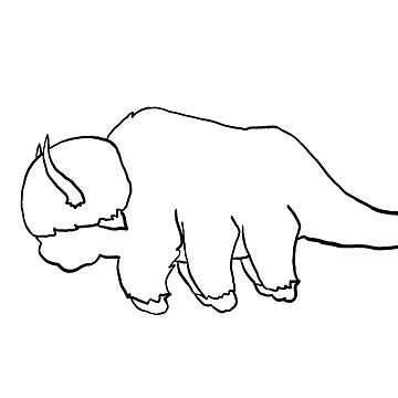 "Appa Outline" Sticker for Sale by mmreynol | Redbubble