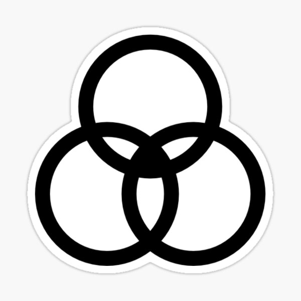 "TWD 3 rings group" Sticker by ManwhaFan | Redbubble