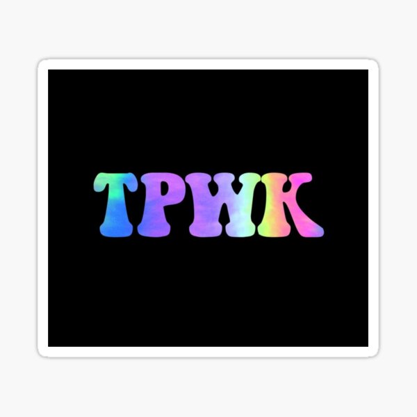 "TPWK" Sticker for Sale by pridexline | Redbubble