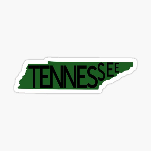 "Tennessee State" Sticker for Sale by stefanielove | Redbubble