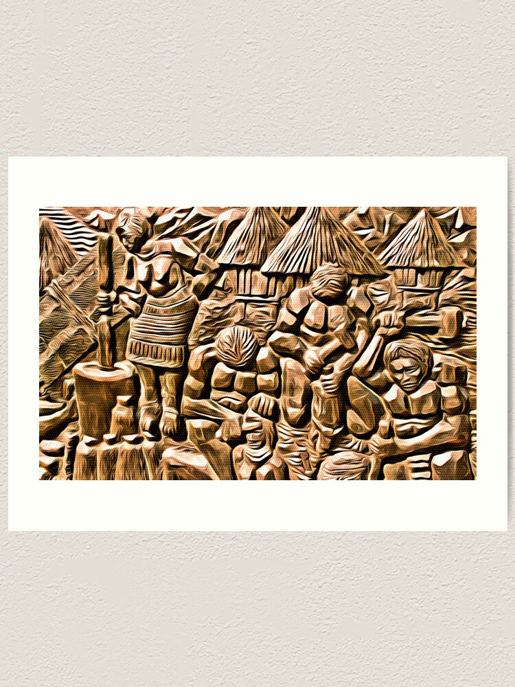 "Baguio City, Cordillera Culture" Art Print for Sale by nhk999 | Redbubble