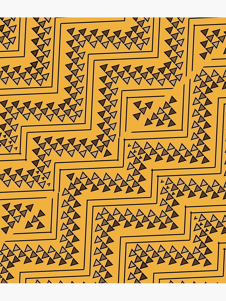 "Inverted chevron" Poster for Sale by Artpatriot | Redbubble