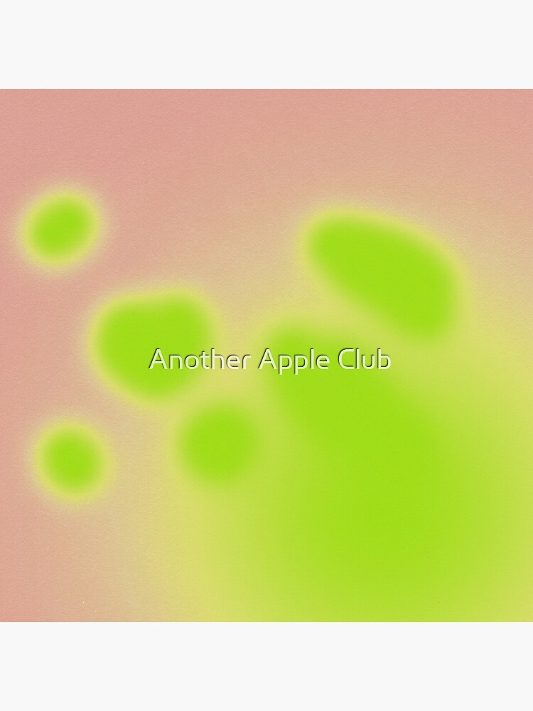Poster « Aesthetic Neon Subtle Spots Gradient Pink and Lime Green ...