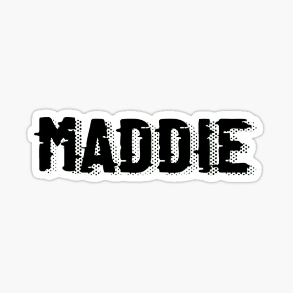"Maddie Sticker" Sticker by sophdoestickers | Redbubble