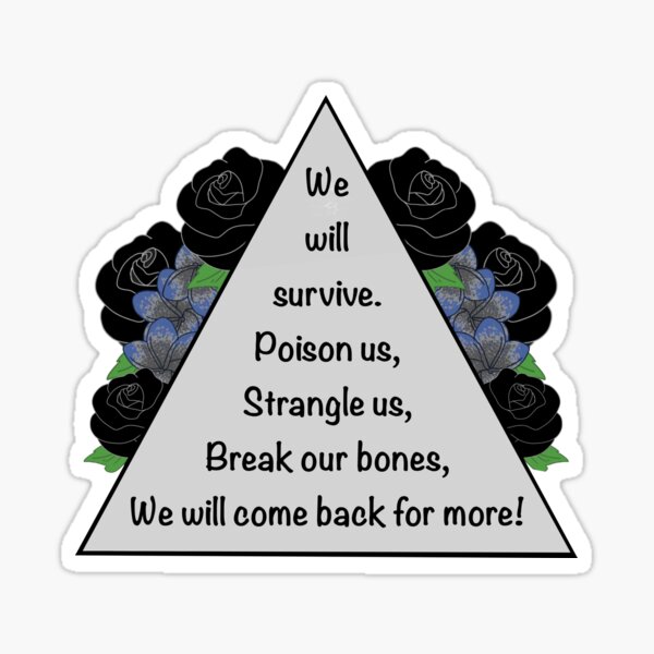 "We will survive " Sticker by AdventuringArt | Redbubble