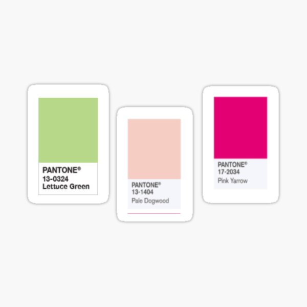"Pantone Sticker Pack - Watermelon Sugar High" Sticker by vscogorl69 ...