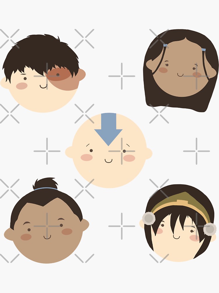 "Team Avatar" Sticker for Sale by unknownjen | Redbubble