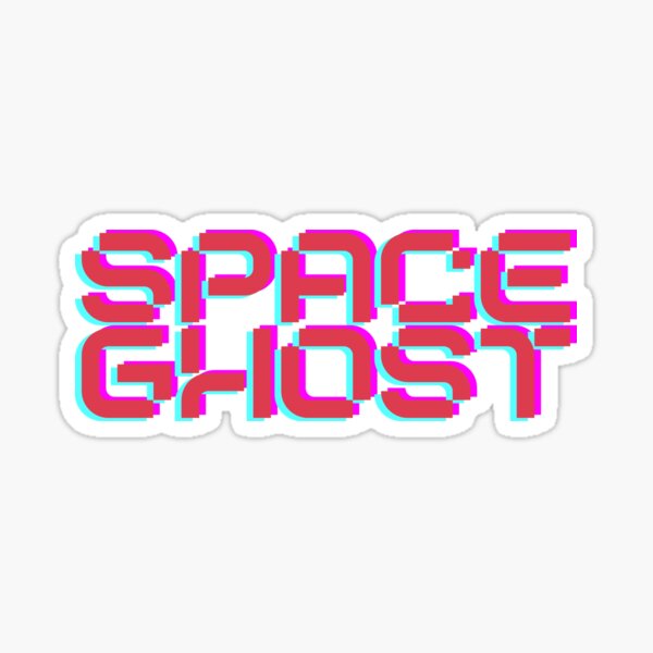 "space ghost coast to coast glass animals" Sticker for Sale by ...
