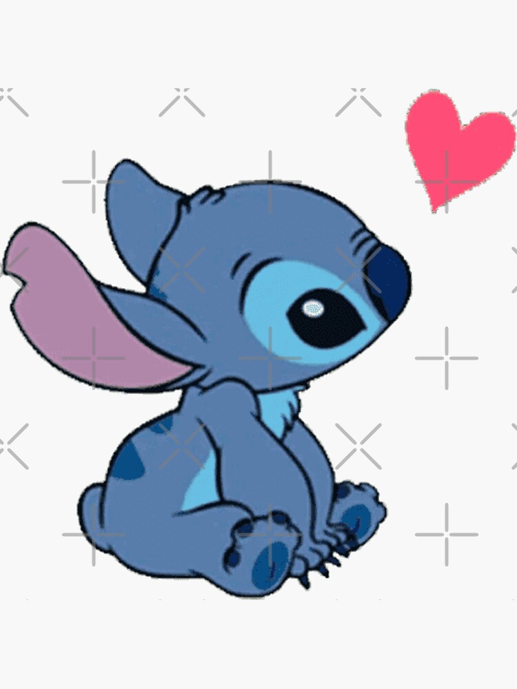 "Curious Stitch" Sticker for Sale by hillarymoore06 | Redbubble