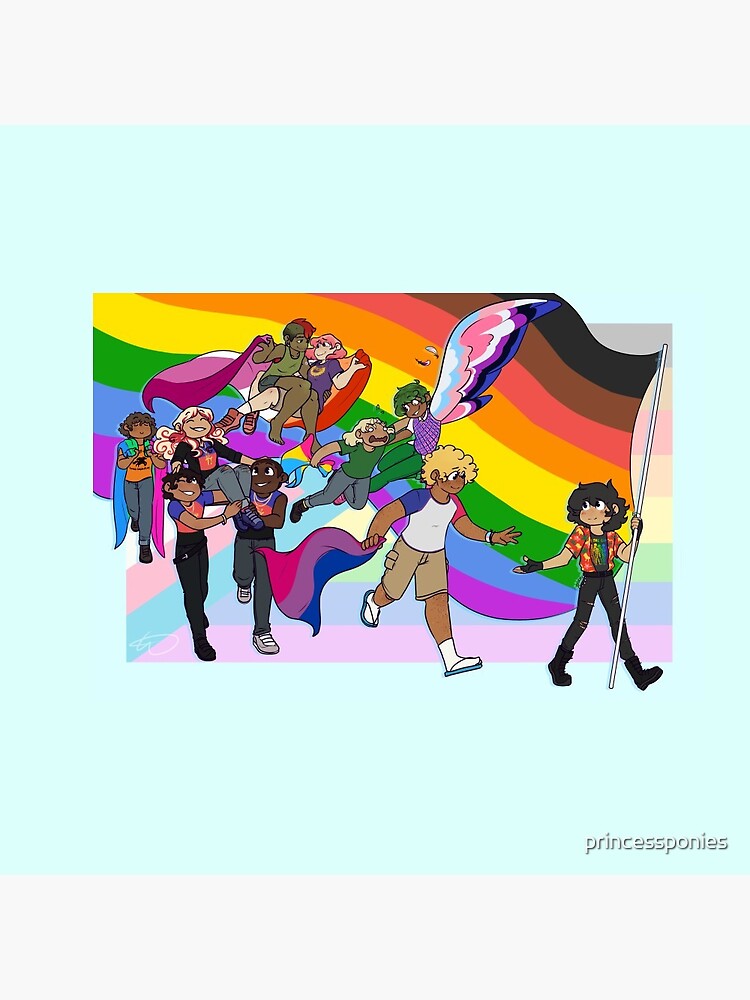 "PJO Pride 2020" Pin by princessponies | Redbubble