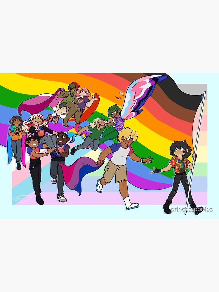 "PJO Pride 2020" Sticker for Sale by princessponies | Redbubble
