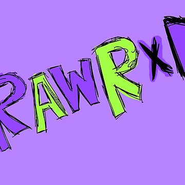 "Rawr xD Scene kid Quote" Sticker for Sale by Unboltingcat | Redbubble