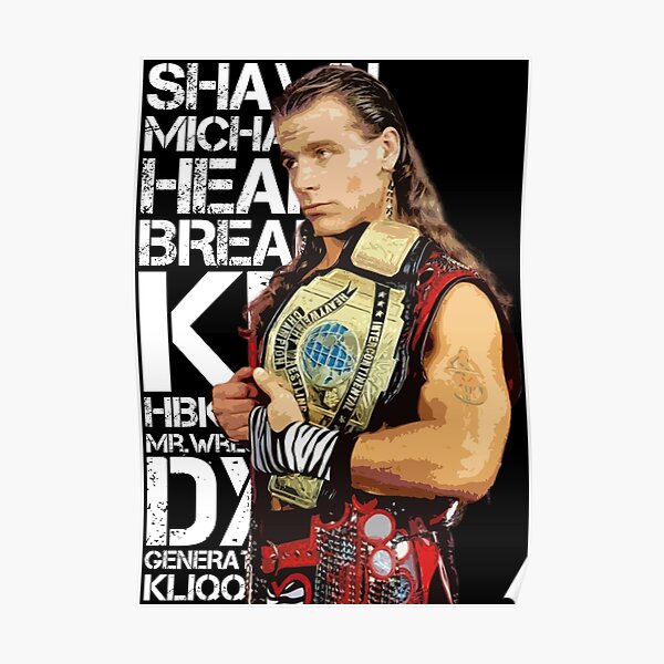 Shawn Michaels Posters | Redbubble
