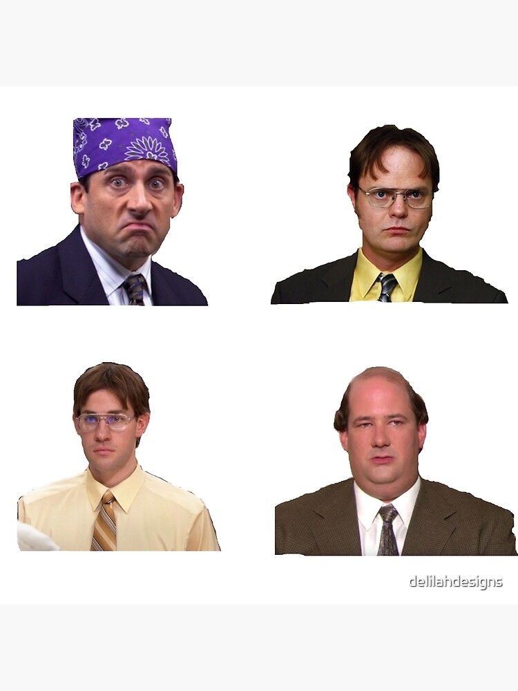 "The Office sticker pack" Poster by delilahdesigns | Redbubble
