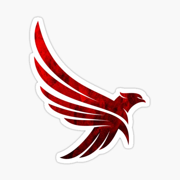 "Falcon" Sticker for Sale by technohack | Redbubble