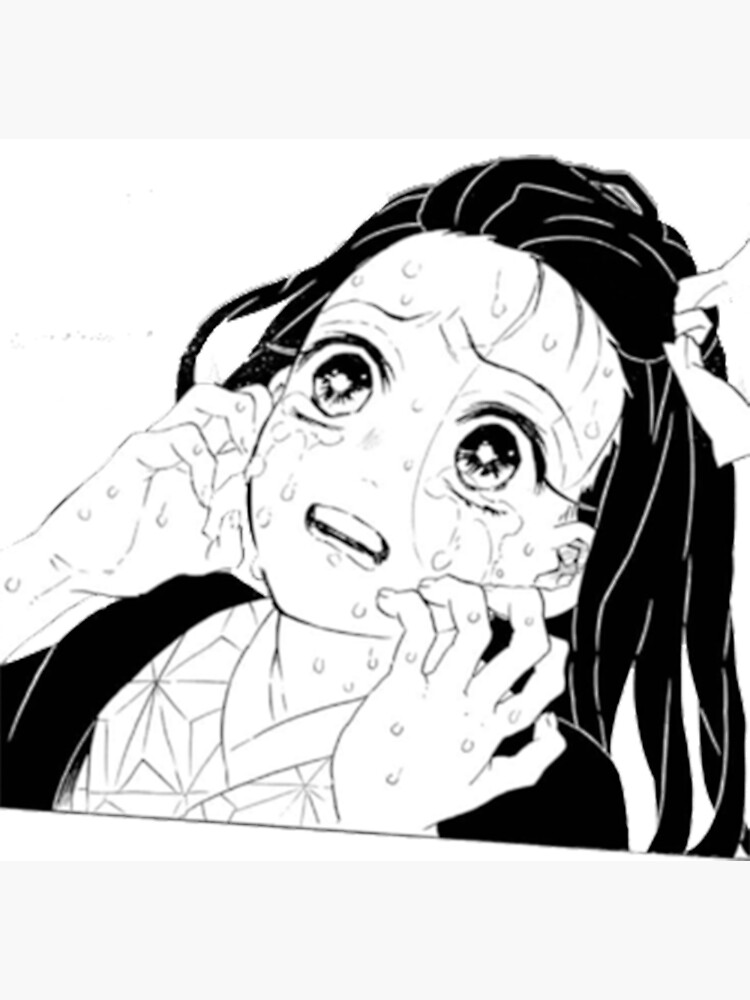 Pictures Of Nezuko Crying