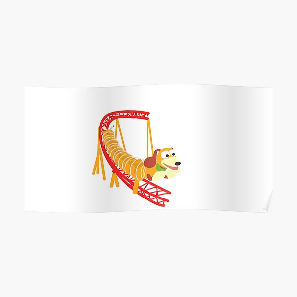 "Slinky dog dash" Poster by CamGrace | Redbubble