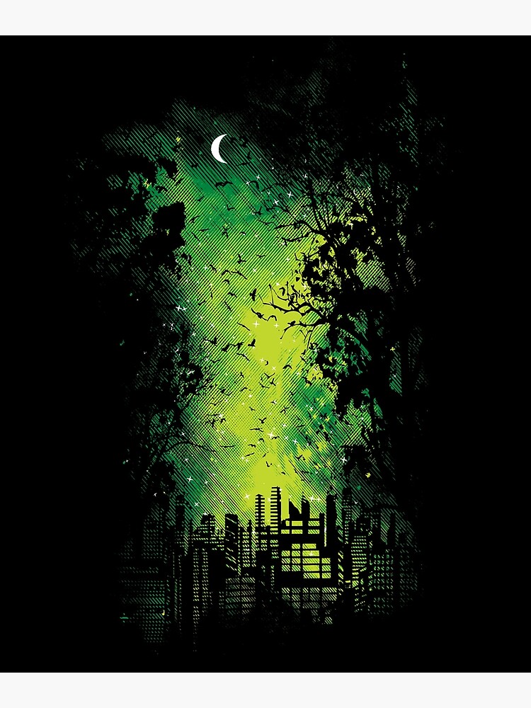 "Light Pollution" Poster by Daletheskater | Redbubble