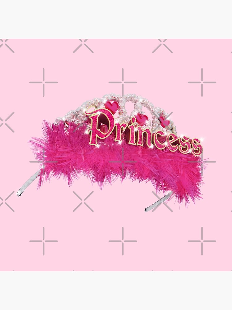 "Y2K Princess Tiara II" Poster by VelvepeachShop | Redbubble