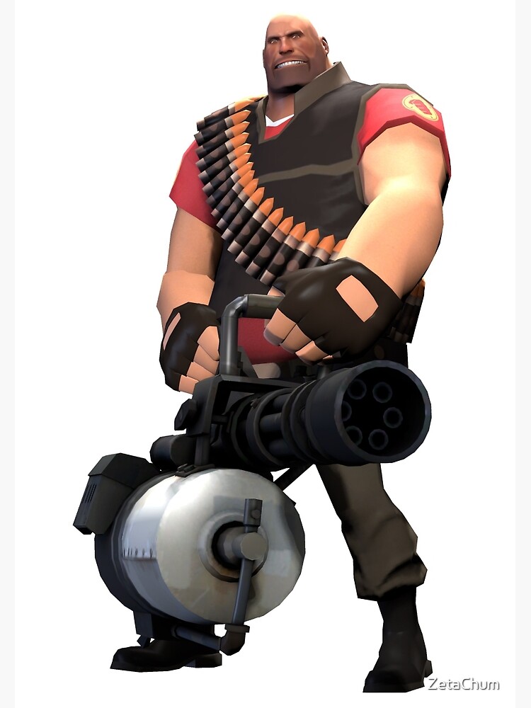 "Angry Heavy from Team Fortress 2" Spiral Notebook by ZetaChum | Redbubble