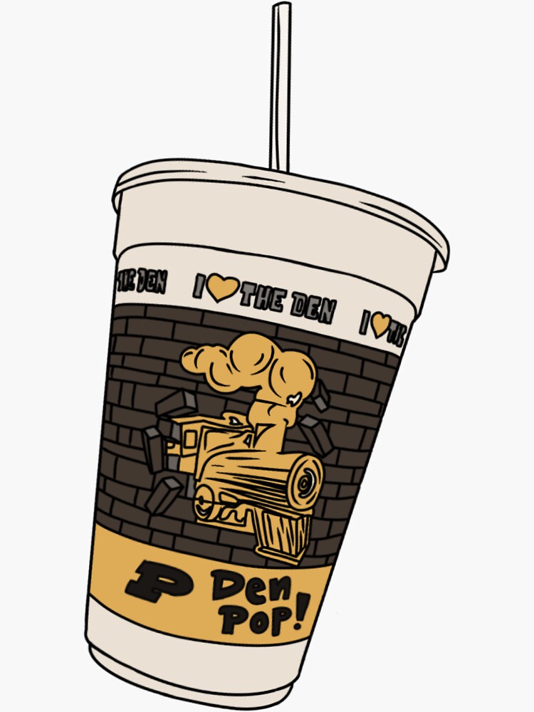 "Purdue Den Pop " Sticker for Sale by brycemck | Redbubble
