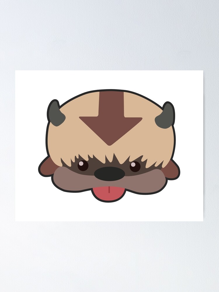 "Appa - Cartoon" Poster by hopperograss | Redbubble