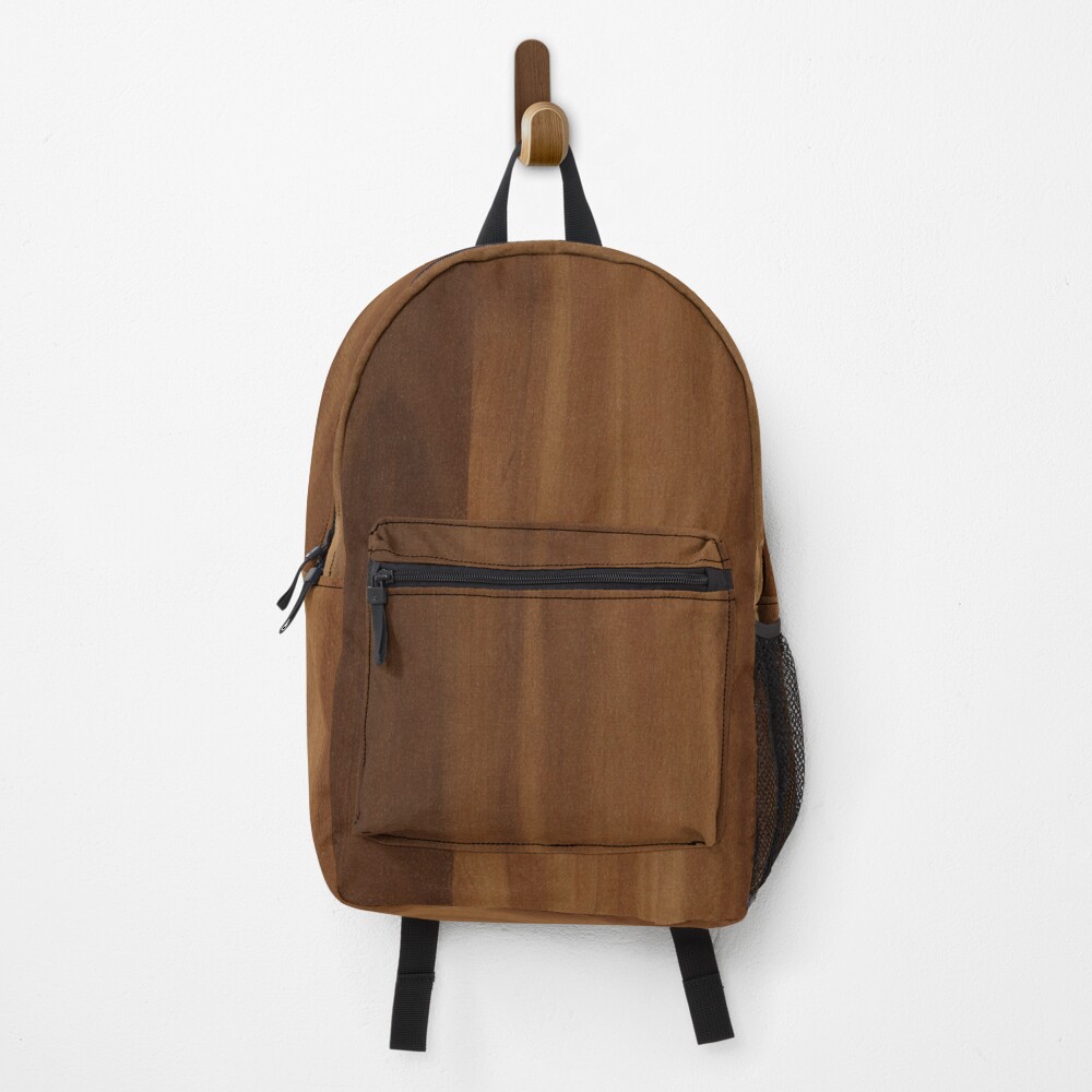 "Brauner Hartholzhintergrund aus Holz." Rucksack von Claraveritas ...