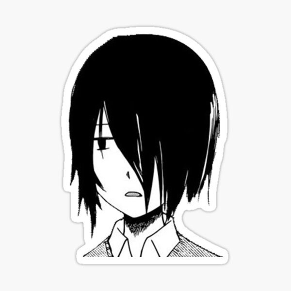 "Yuu Ishigami Basic Design " Sticker for Sale by sad-square | Redbubble
