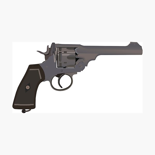 "WW2 British Empire Revolver" Photographic Print by NorseTech | Redbubble