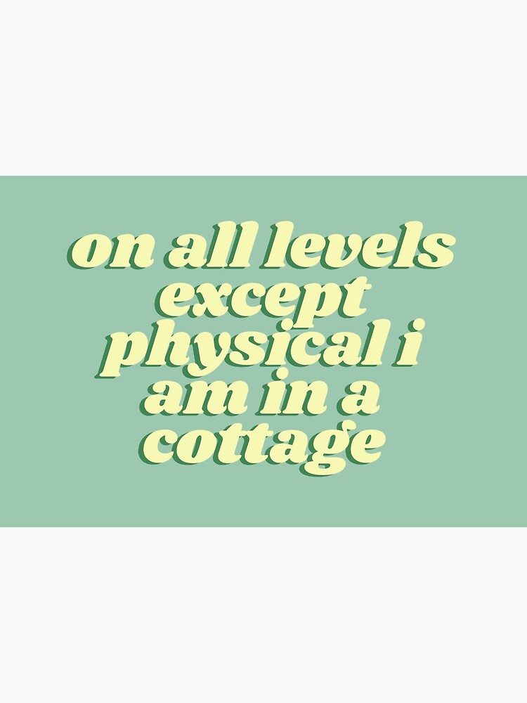"cottagecore slogan" Sticker for Sale by becky245 | Redbubble