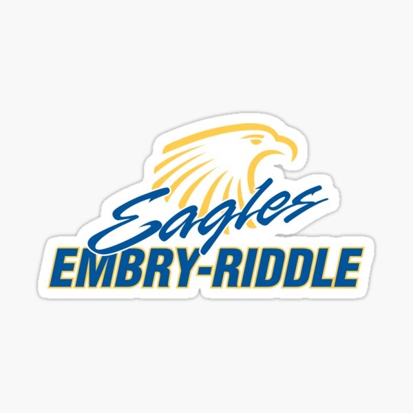 "Embry–Riddle Eagles" Sticker for Sale by saadbinabiwaqos | Redbubble