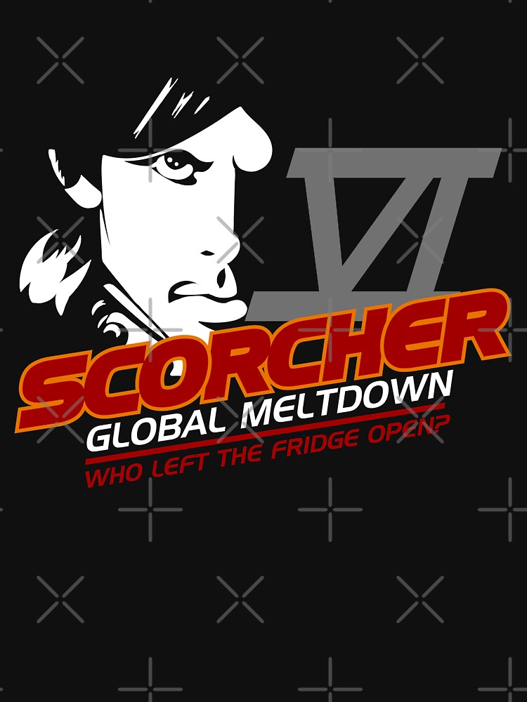 "Tugg Speedman Scorcher VI Who Left the Fridge Open" Essential T-Shirt ...