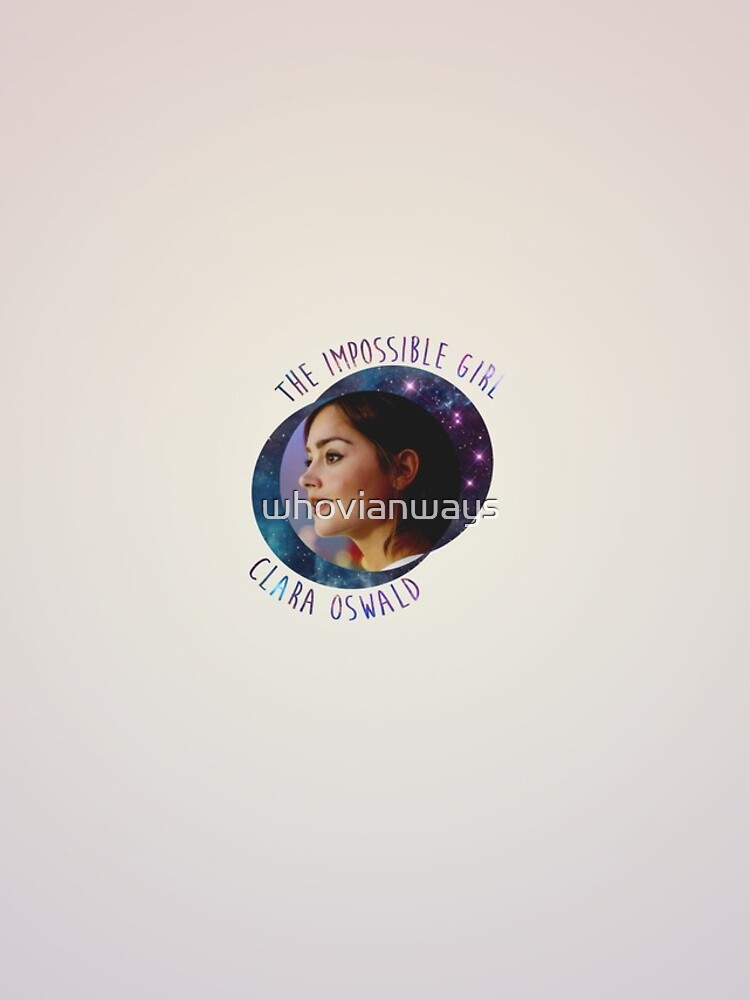 "The Impossible Girl / Clara Oswald" iPhone Case for Sale by ...