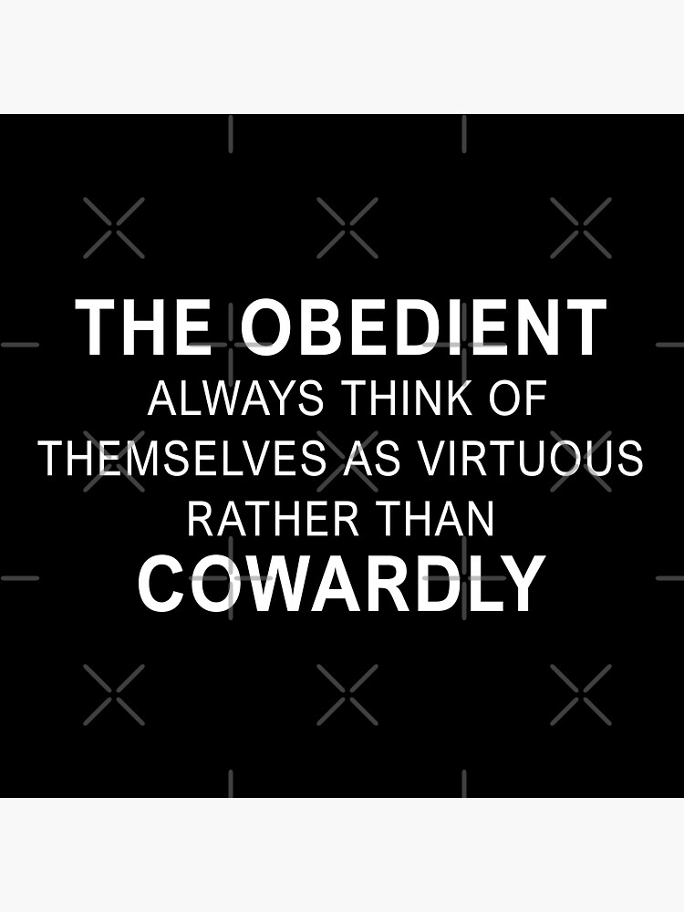 "virtue signaling Obedient Sheep Quote" Sticker for Sale by ...