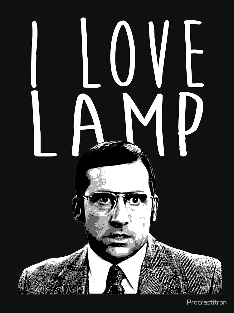 "I Love Lamp" T-shirt for Sale by Procrastitron | Redbubble | steve ...