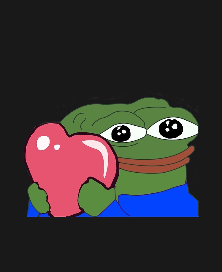 "Peepo Heart Pepe Love" iPad Case & Skin for Sale by Thundersome | Redbubble