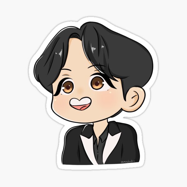 "HOBI" Sticker by khushimali | Redbubble