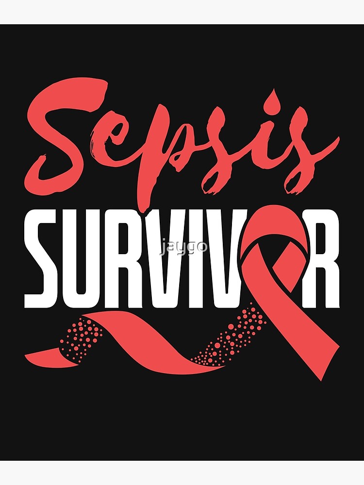 "Sepsis Survivor" Postcard for Sale by jaygo | Redbubble