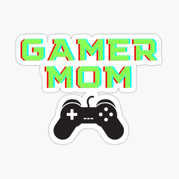"Gamer mom" Sticker by Duuri | Redbubble