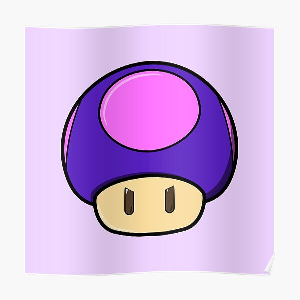 Mario Mushroom Posters | Redbubble
