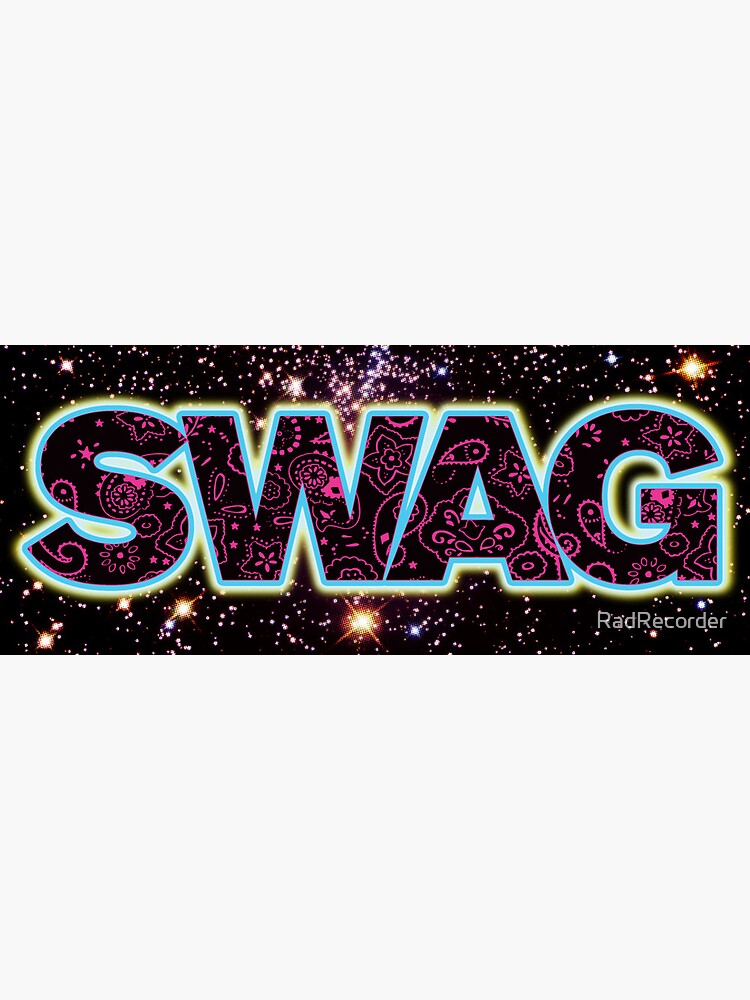 "Swag Icon" Poster for Sale by RadRecorder | Redbubble
