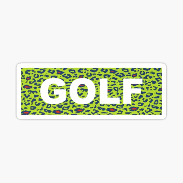 "Golf Wang Logo" Sticker for Sale by charlottetsui | Redbubble