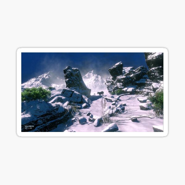 "His Land" Sticker by Skyking77 | Redbubble