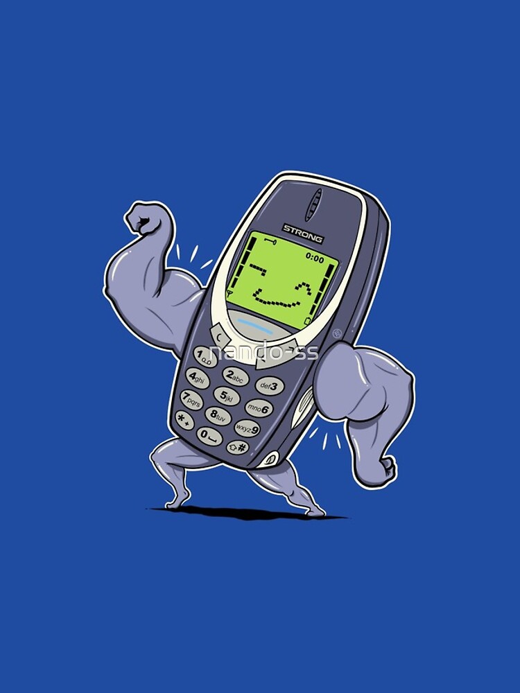 "STRONG PHONE" iPhone Case for Sale by nando-ss | Redbubble