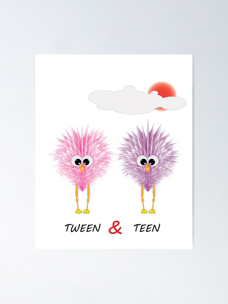 "Tween & Teen" Poster for Sale by MA-Advertising | Redbubble