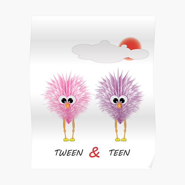 "Tween & Teen" Poster for Sale by MA-Advertising | Redbubble