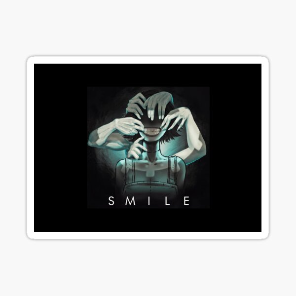 "Smile Creepy Design" Sticker by Amine223 | Redbubble
