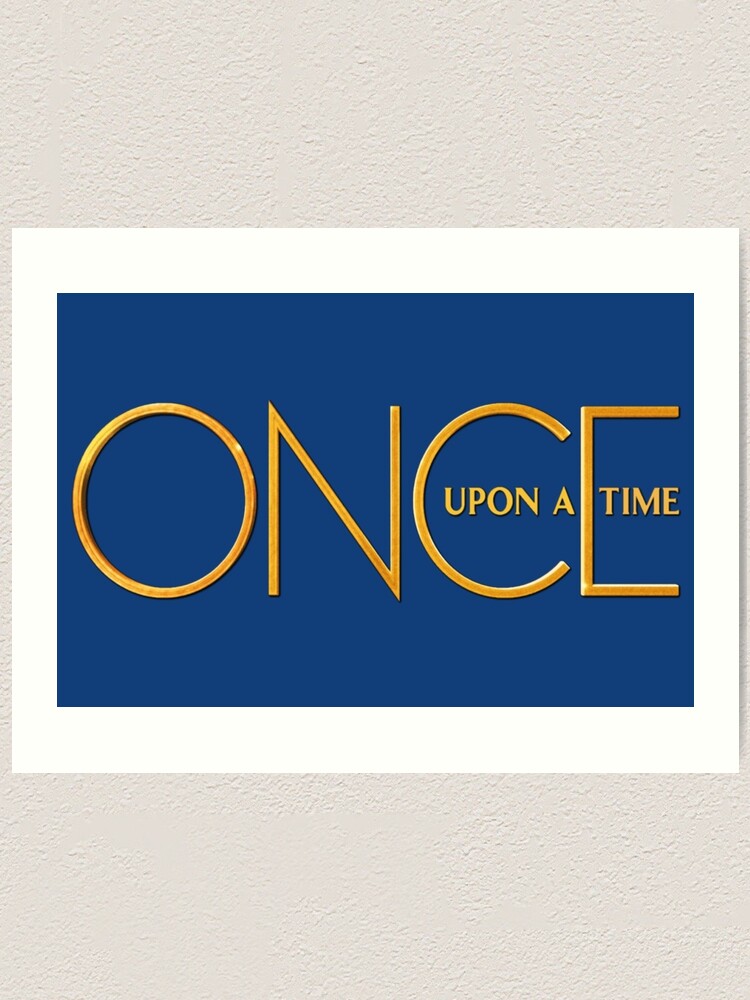 "Once Upon A Time - logo" Art Print for Sale by Yui96 | Redbubble