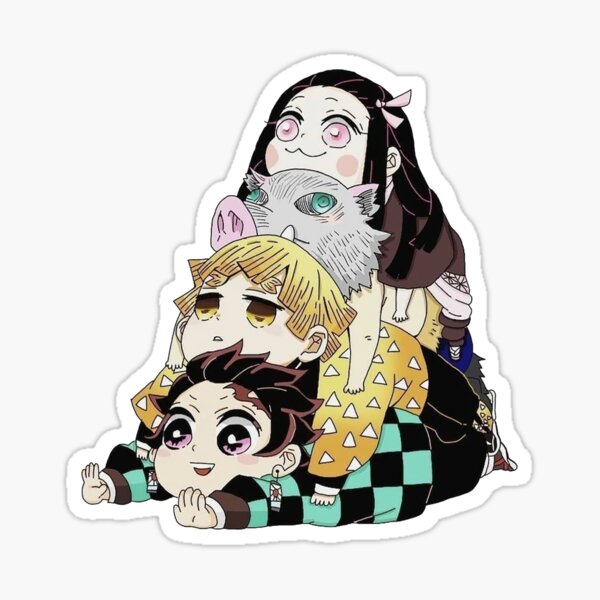 Demon Slayer Aesthetic Stickers | Redbubble